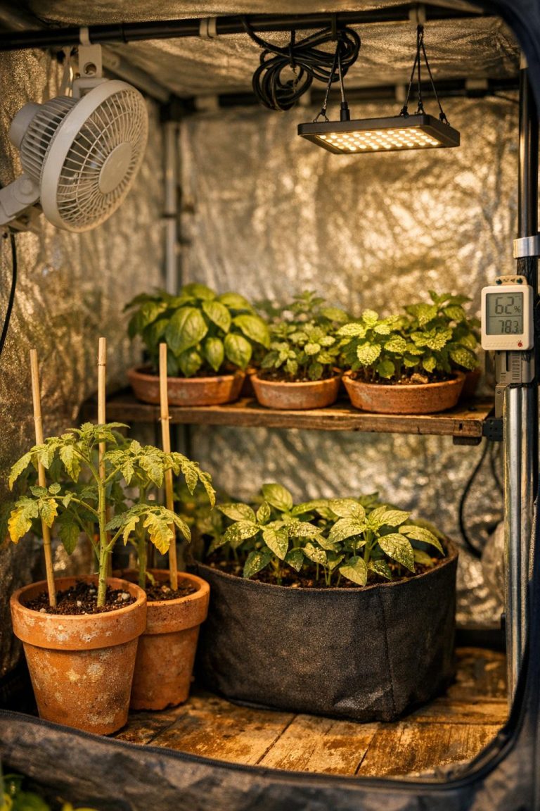 A Practical Guide to Growing Plants Inside a Grow Tent - Own Gardening